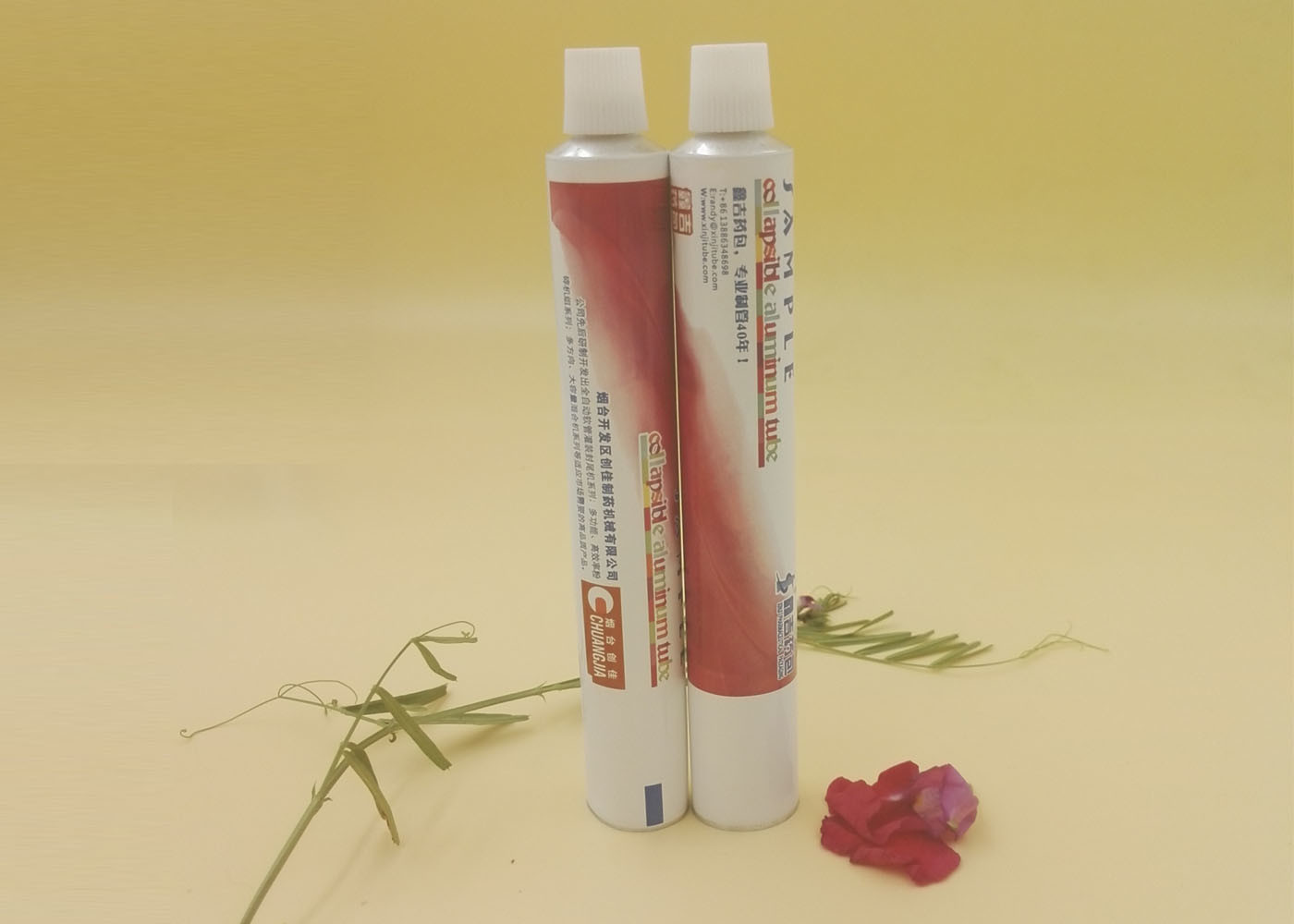 4.5 g - 200 g Flexible Aluminium Collapsible Tubes For Hand Cream ...